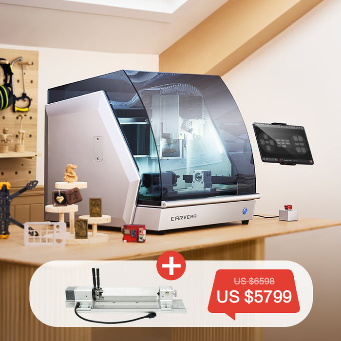 Carvera: The Smartest Desktop CNC Machine – Global Makera
