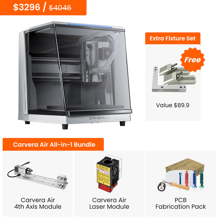 Carvera Air: A Smart and Affordable Desktop CNC Machine – Global Makera